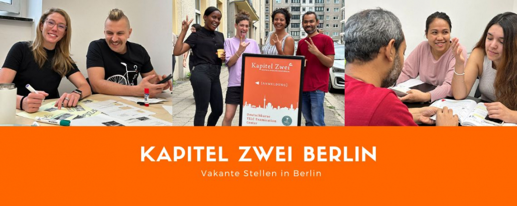 Jobs bei Kapitel Zwei - Sprachschule Berlin - DaF-LehrerIn